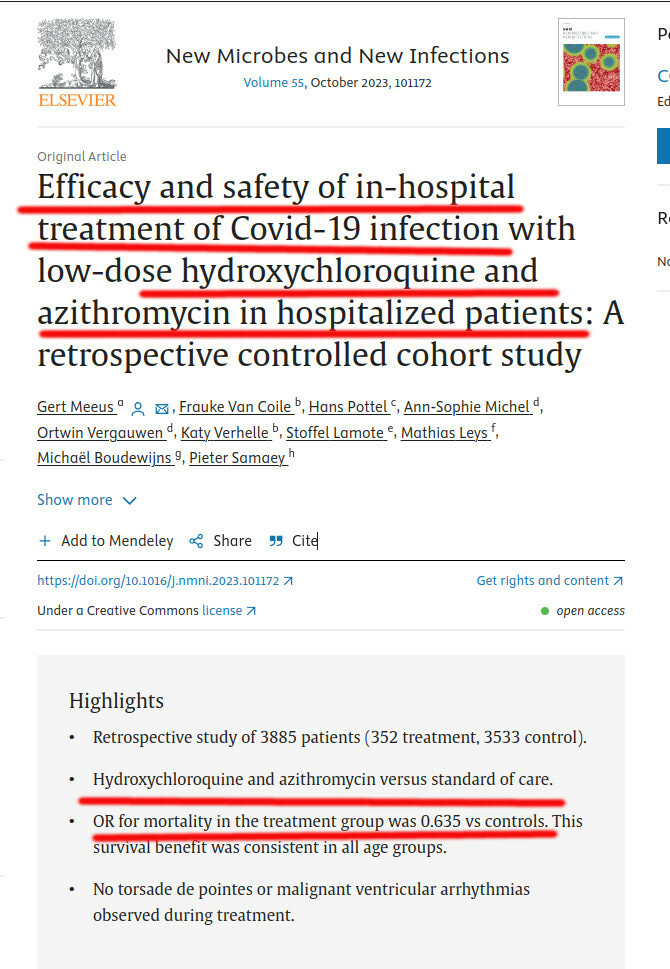 Hydroxychloroquine Does Save Lives After All, New Study Finds