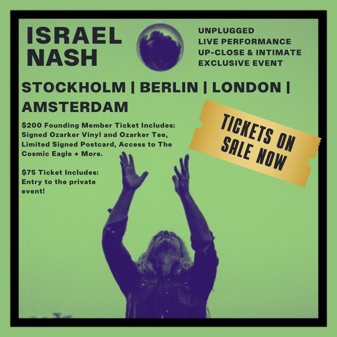 Founding Member Exclusive Pop-Up Codes - by Israel Nash