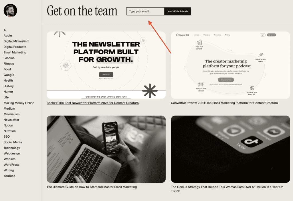 How to Embed a Substack Form On Your Website & Customize It!