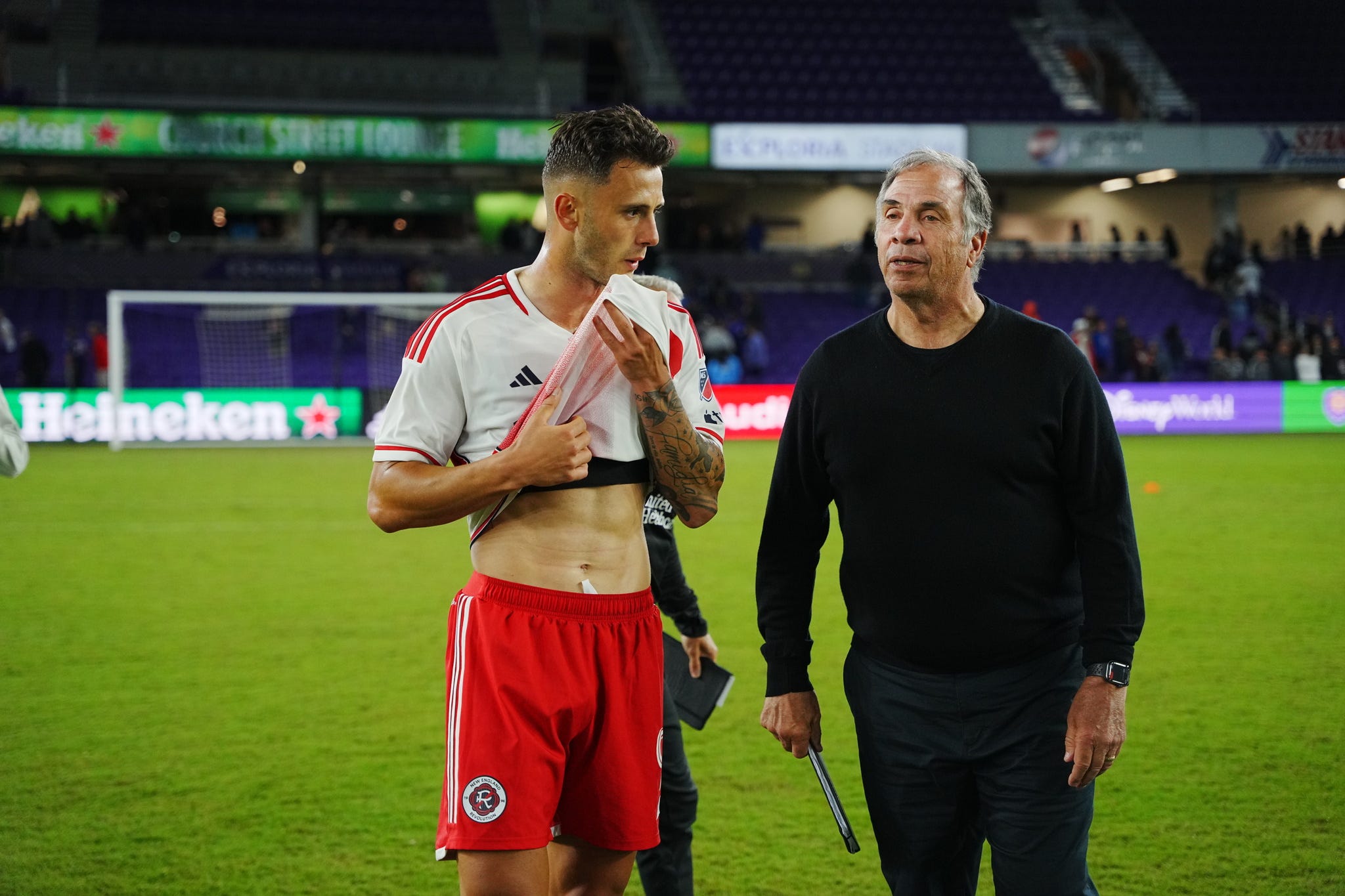 Bruce Arena Pleased With Progress of Giacomo Vrioni