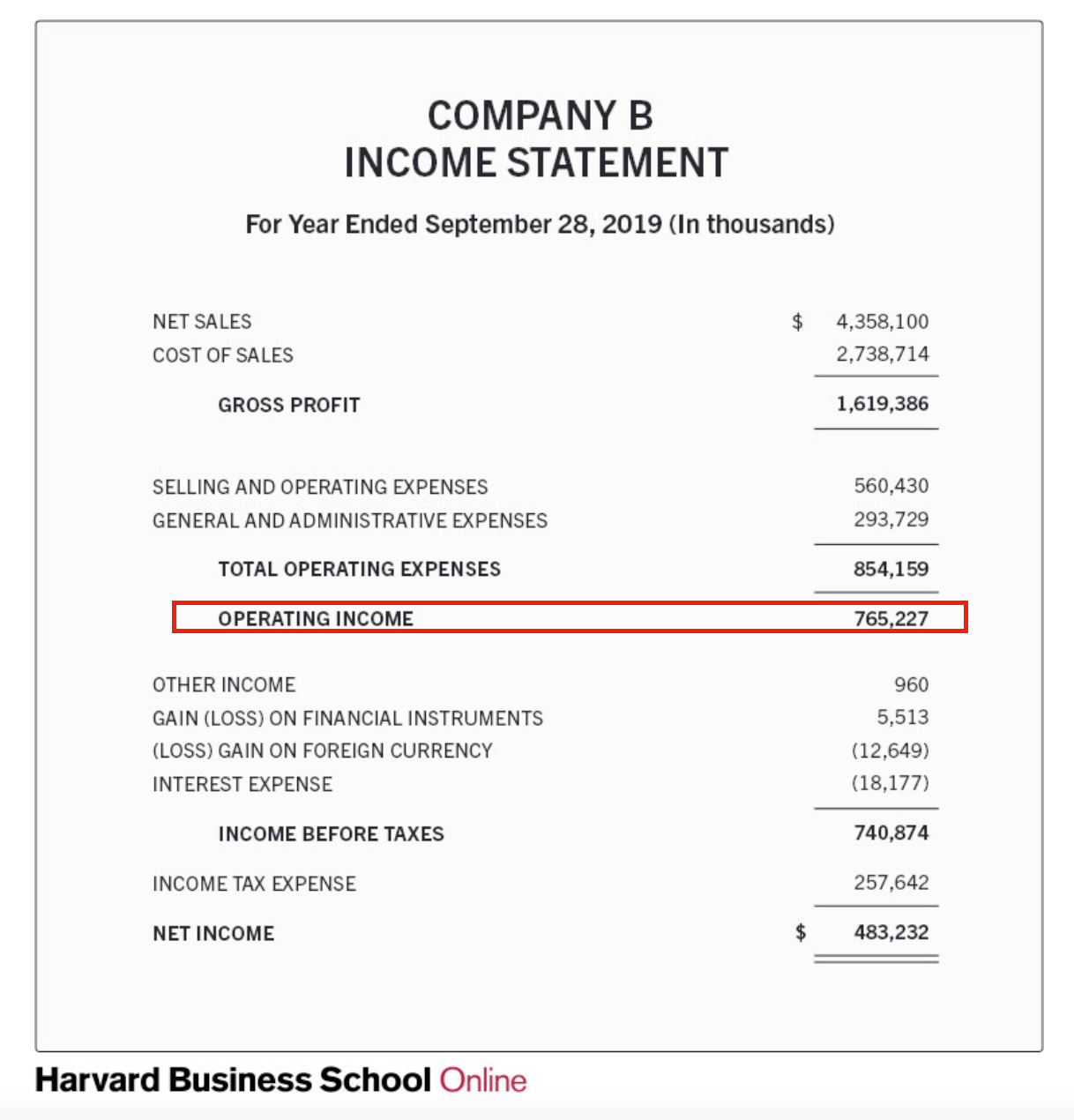 🔍 How to analyze an Income Statement