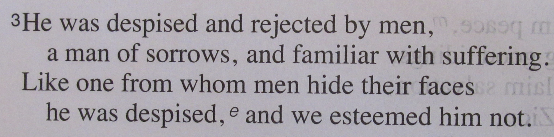 Isaiah 53: 3 - by Rev Robert Irvine - Robert’s Substack