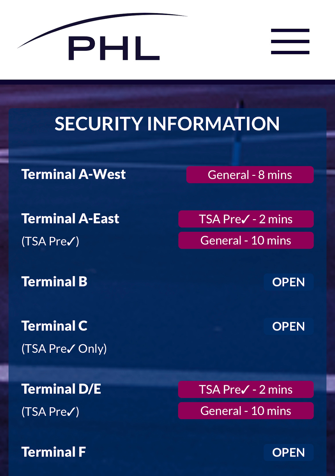 Airport Queue Management: Is More Information Better?