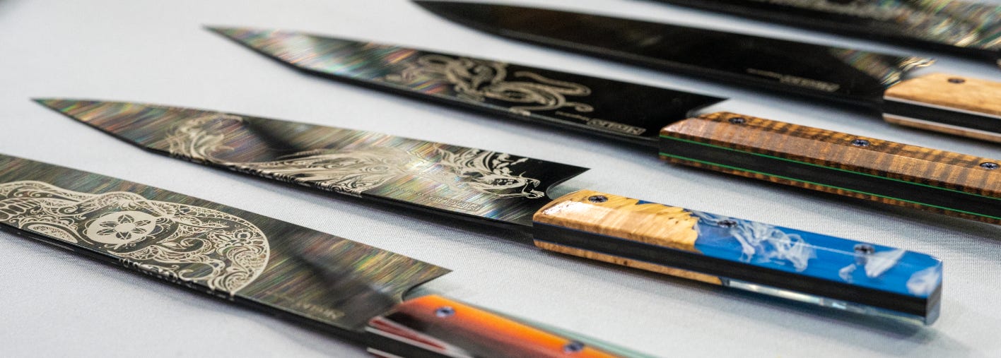 The world's largest blade show, no. 75 - by Joseph Rueter