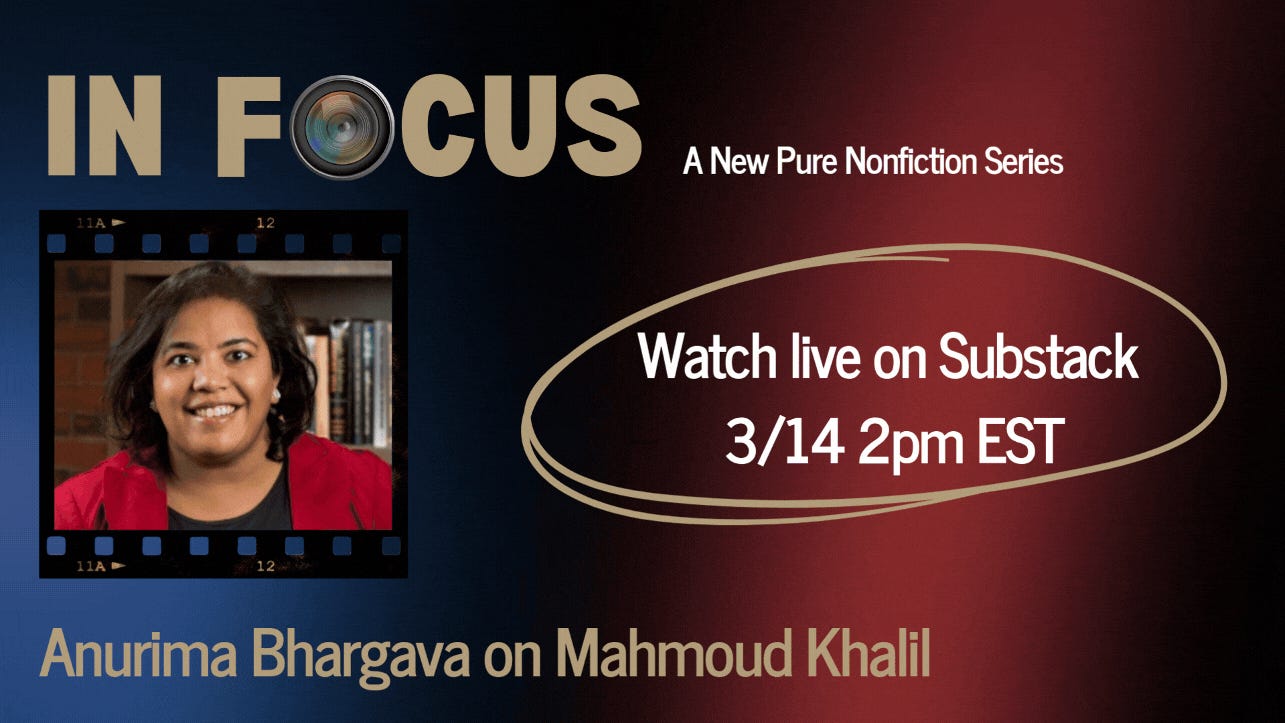 Anurima Bhargava on Mahmoud Khalil