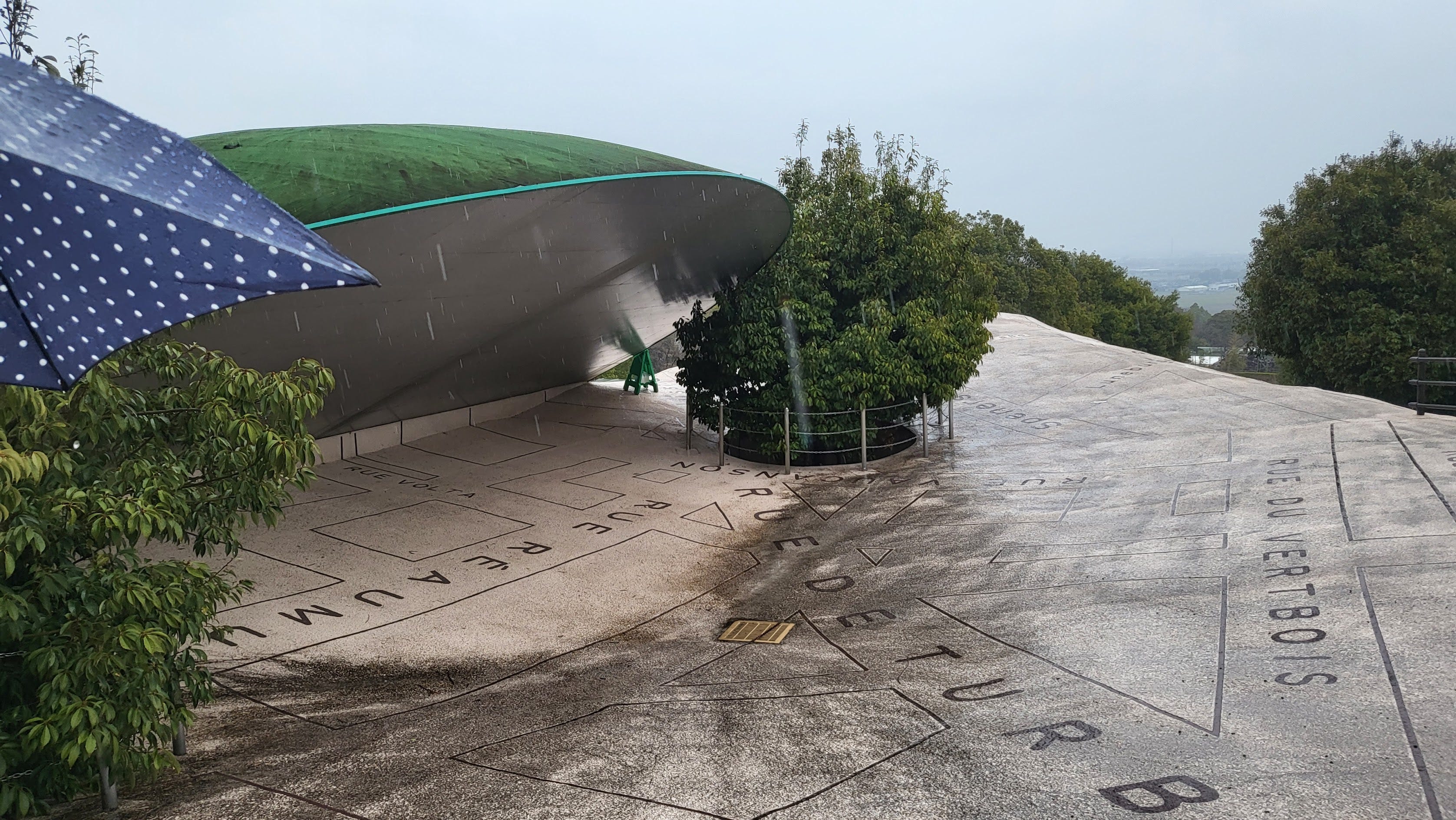 Exploring Japan's Site of Reversible Destiny: A Real-life 3D Game Level