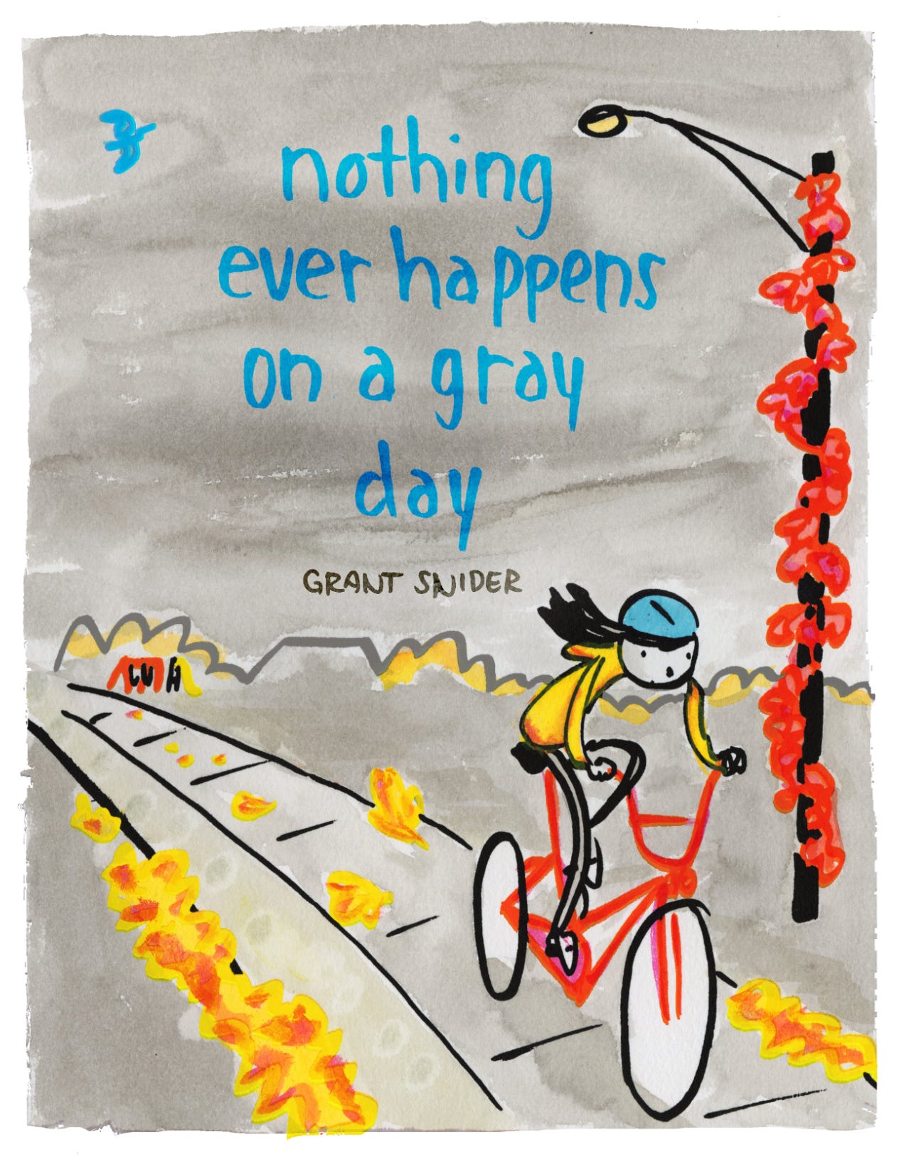 Cover Reveal: Nothing Ever Happens on a Gray Day