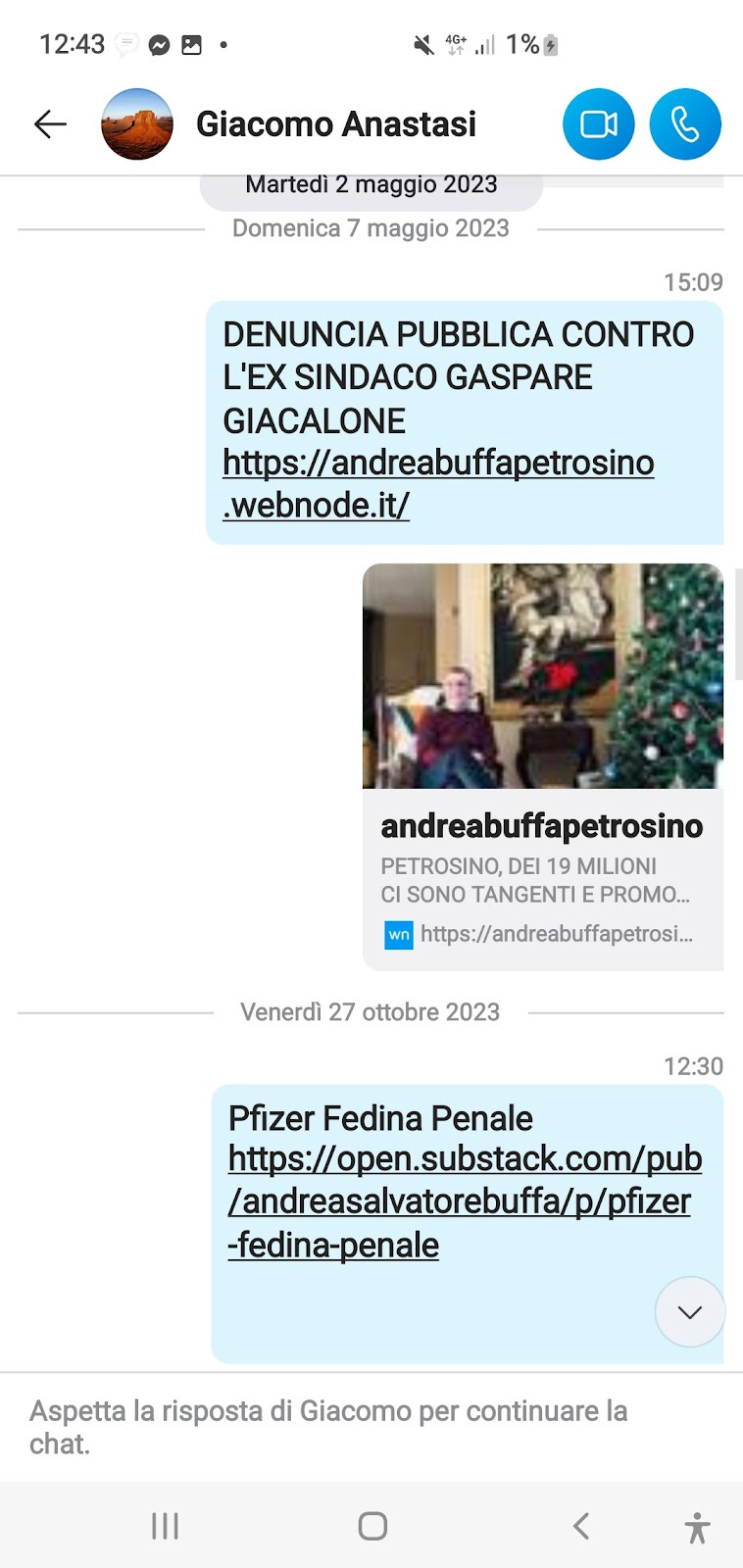 Under the attack and discrimination of a left-wing mayor