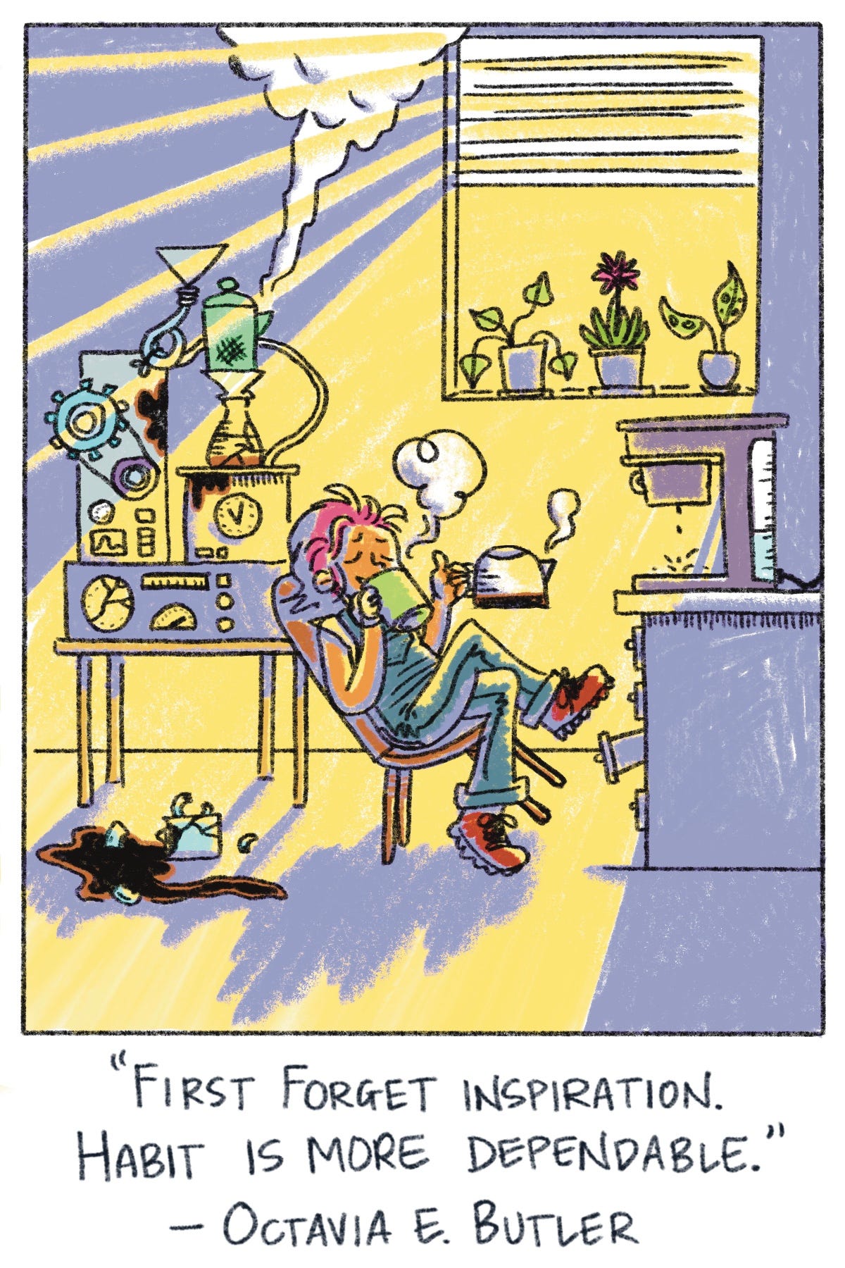 Riposte Card No. 5: Caffeinated Creativity! - Get Wit Quick