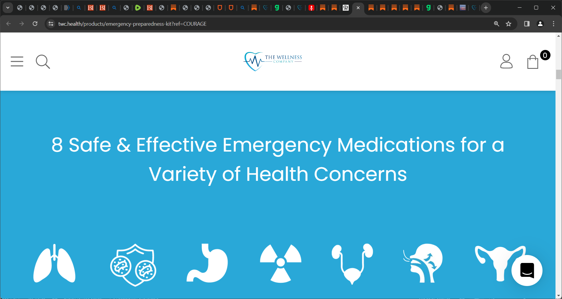 Emergency Preparedness (Pandemic) Kits from The Wellness Company (TWC); Black Friday sale & this ...