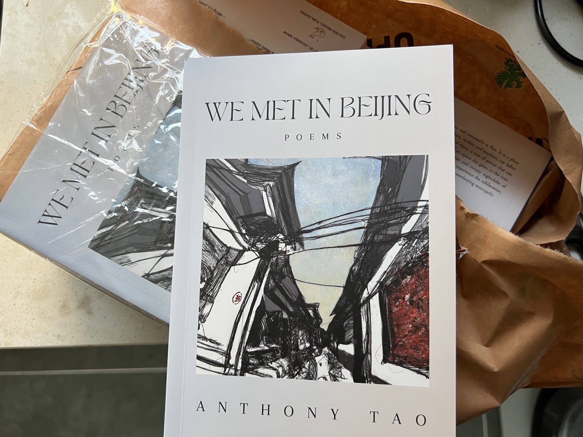 Announcing: My debut poetry book - by Anthony Tao