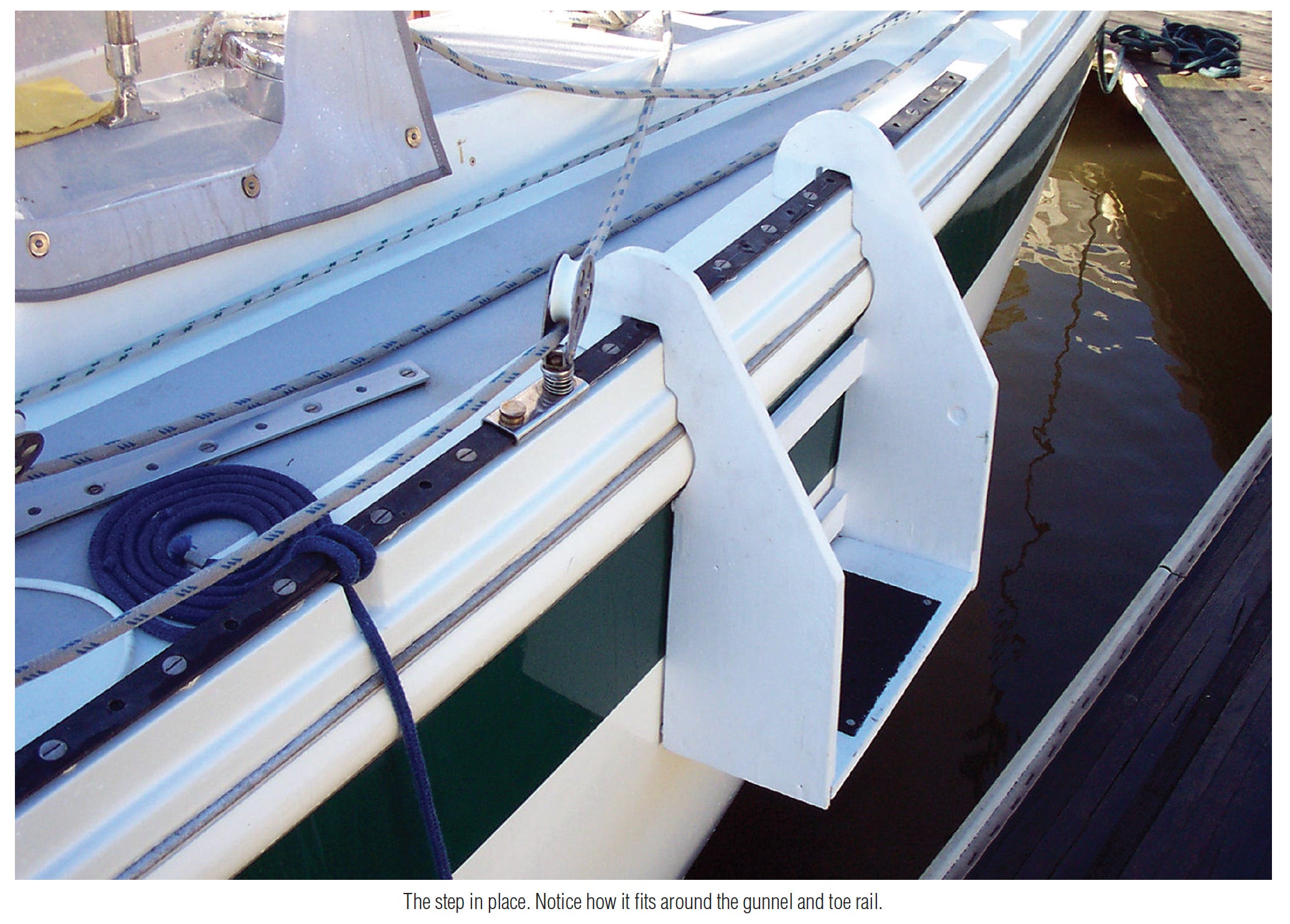 Build a Boarding Step - Small Craft Advisor