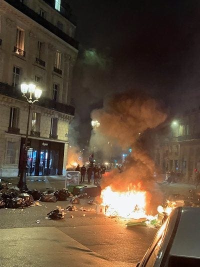 France on Fire: “Fires” Everywhere. Who Is Behind them? “Men in Black ...