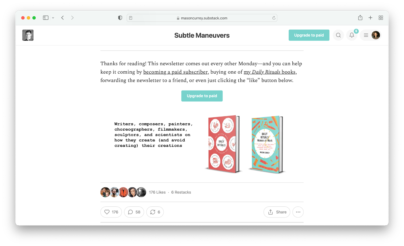 How to sell a book on Substack - On Substack