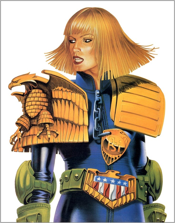 Why the Greatest Character in 2000 AD Is NOT Judge Dredd