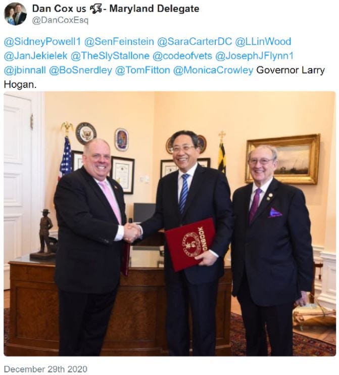 Larry Hogan’s Successor May Be an Insurrectionist