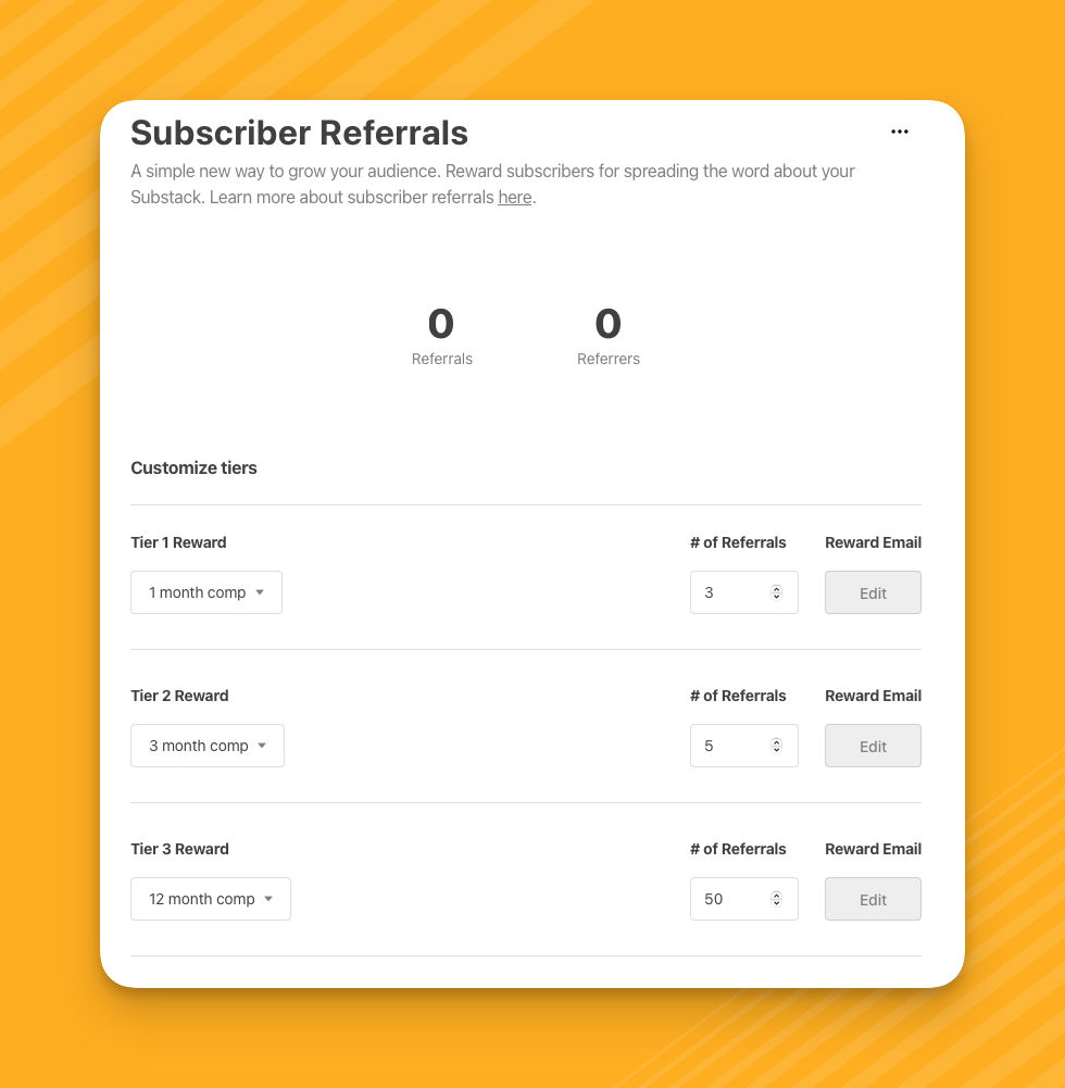 A guide to growth with subscriber referrals - On Substack