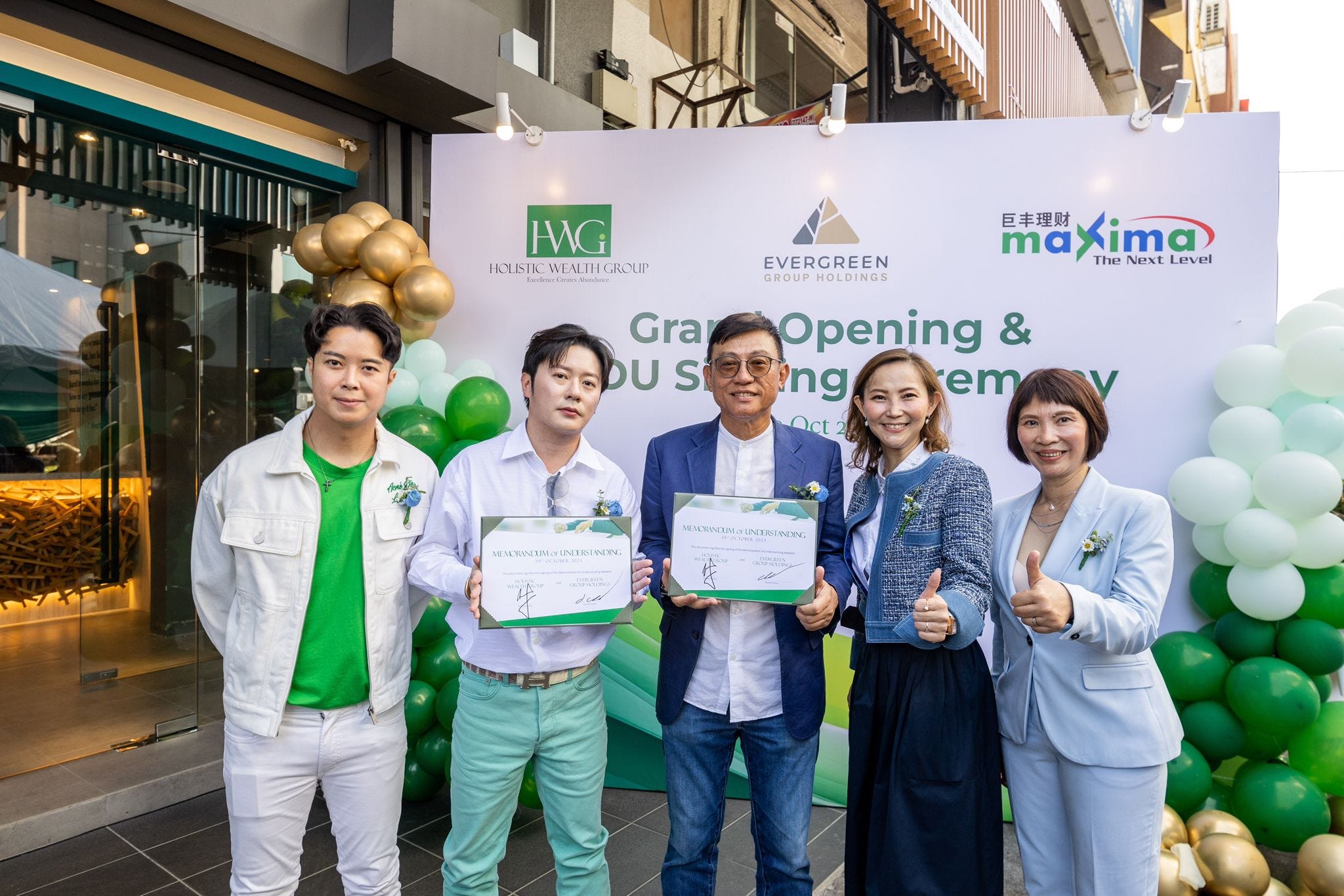 Evergreen Group unveils new corporate haven in M’sia with HWG partnership