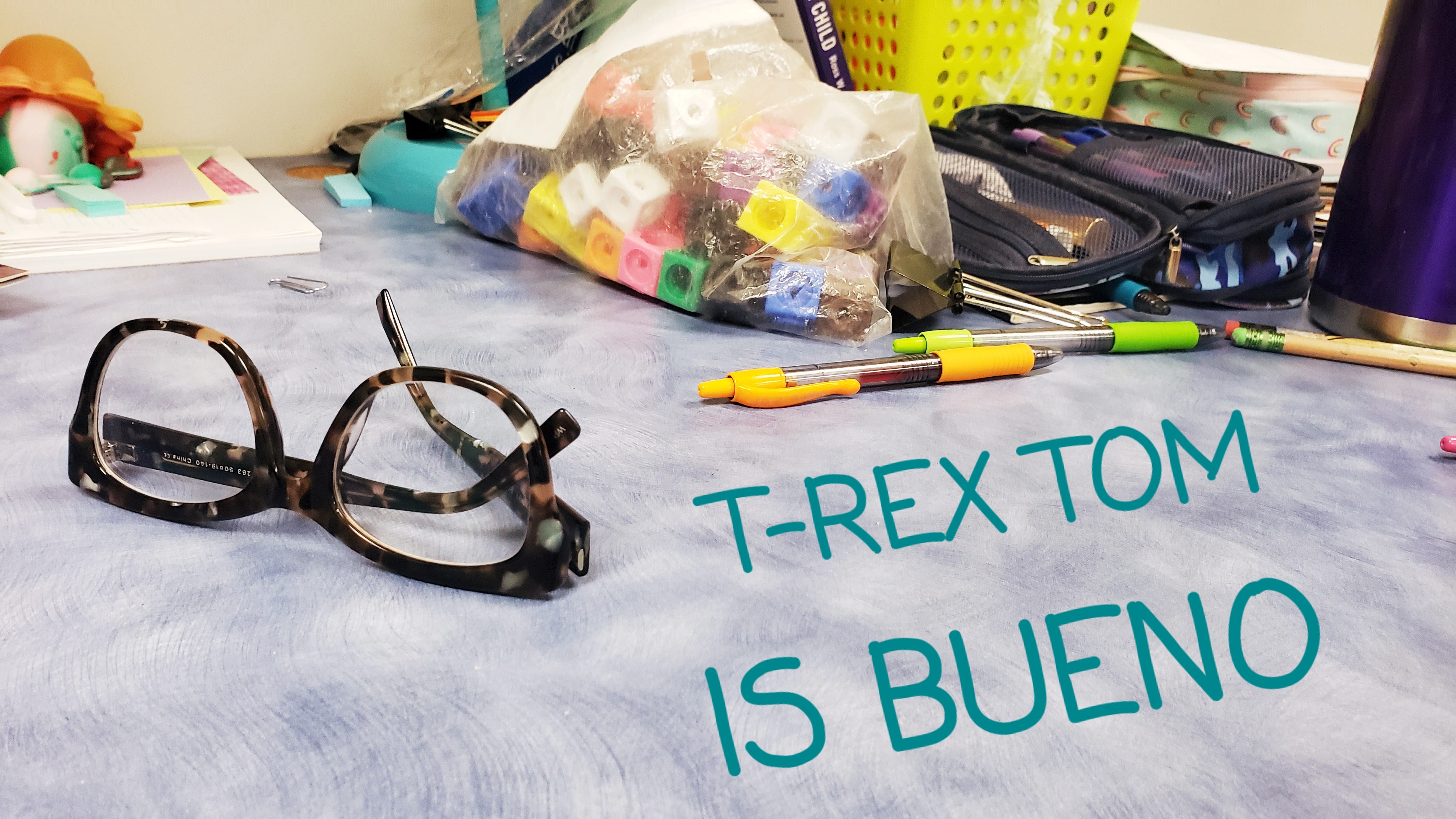 T-Rex Tom is Bueno. - by Patresa Hartman