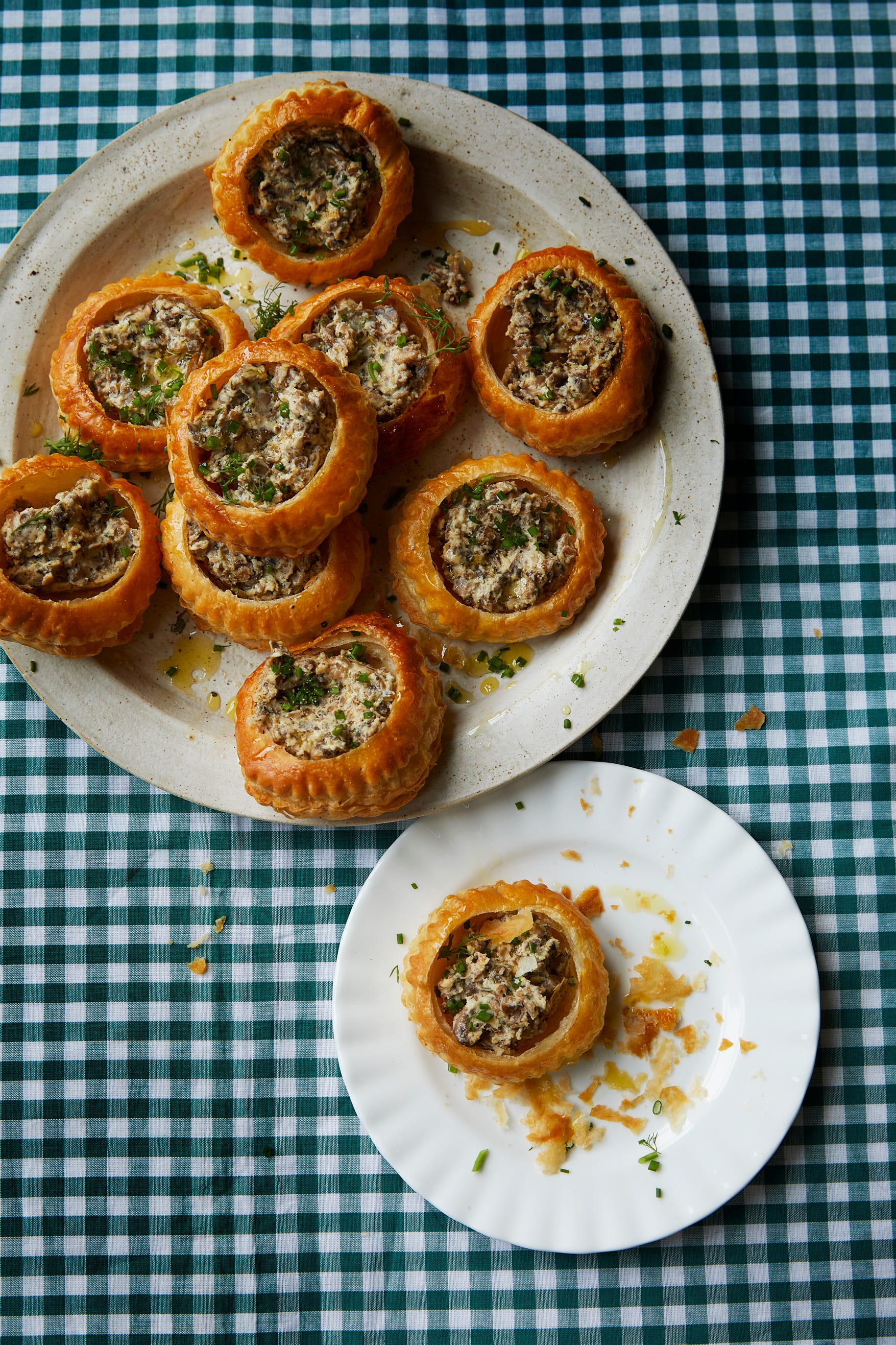Christmas nibbles - Stracciatella, brown butter and crispy sage toasts ...