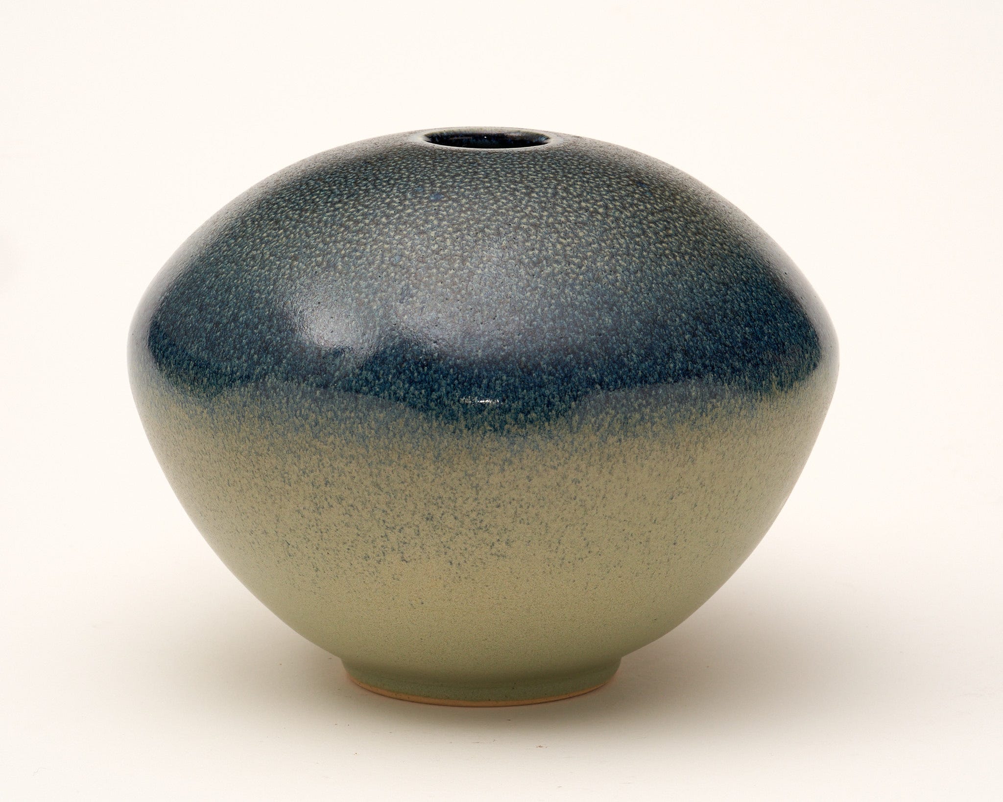 Green-blue vase - Eva Pottery