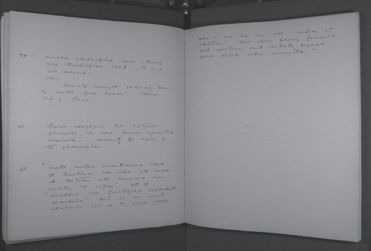 P.S. The Problem with Commonplace Books - by Jillian Hess