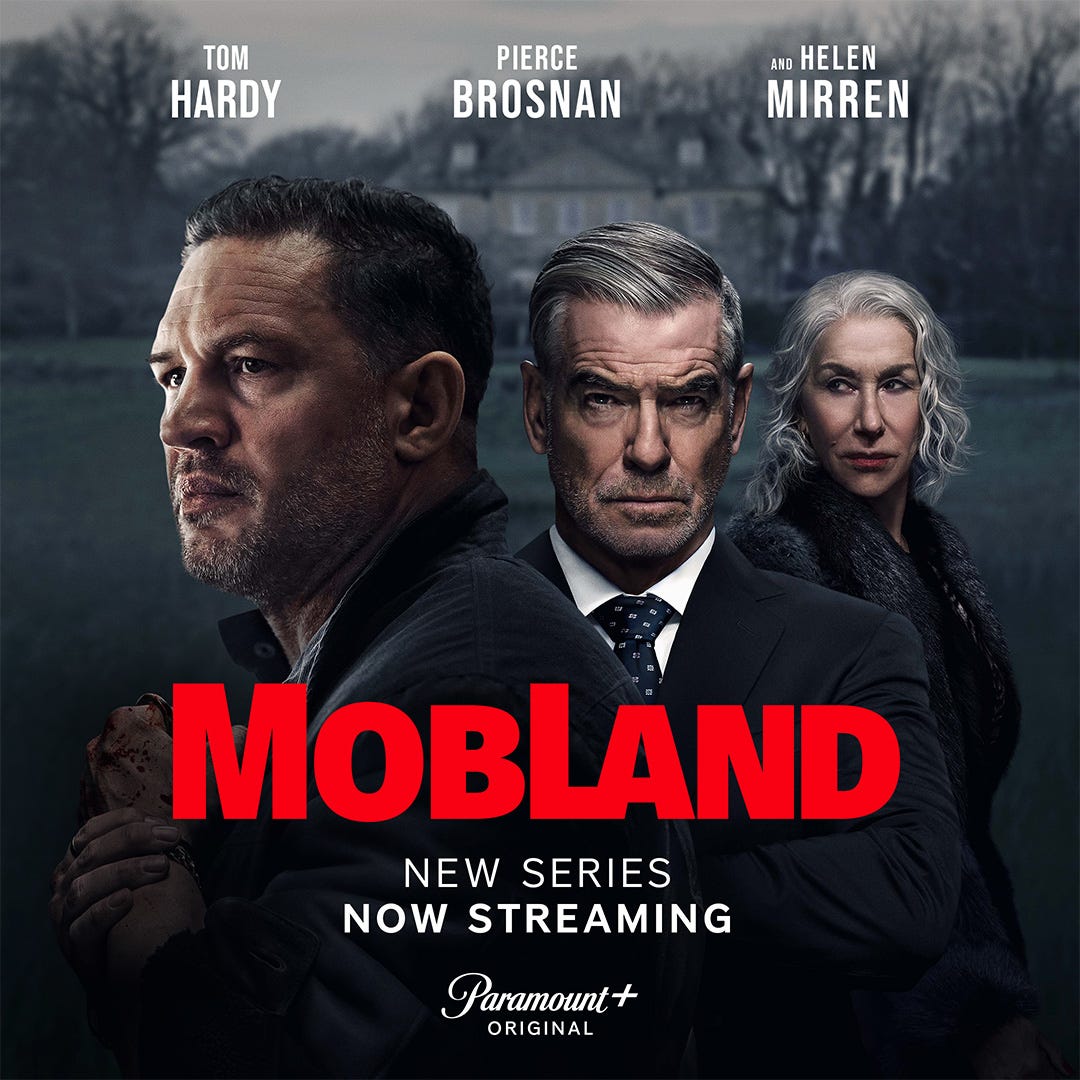 Crime series “MobLand” brings heavy hitters and action to Paramount+.