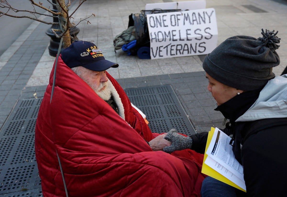 Veteran Homelessness is a Moral Failure - by Sharon McMahon