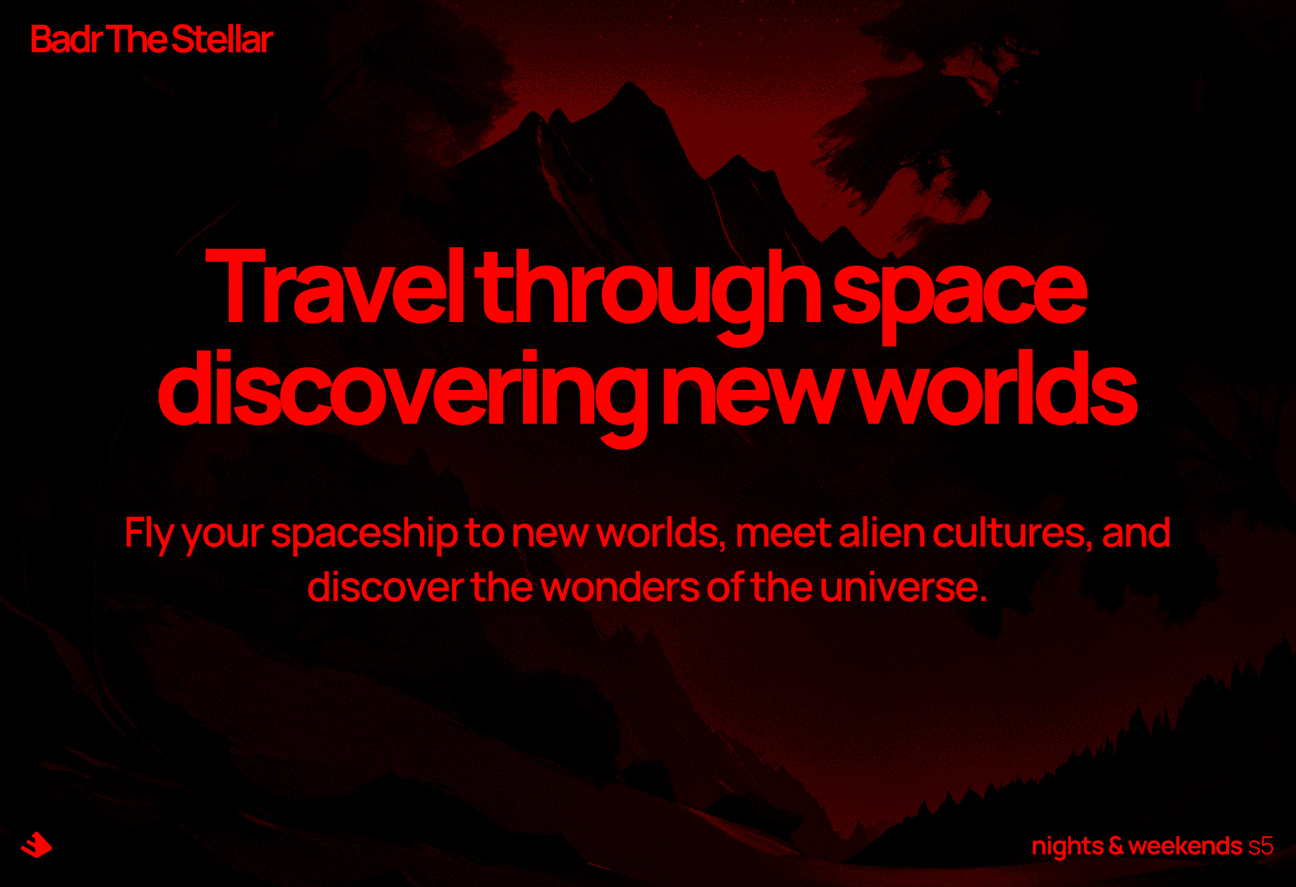 Buildspace n&w Progress - week # 01 - by Hussnain Ahmad