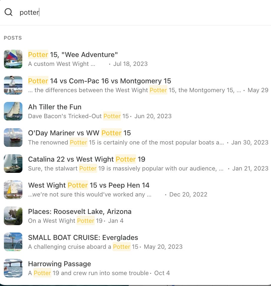 Flotsam & Jetsam - Small Craft Advisor