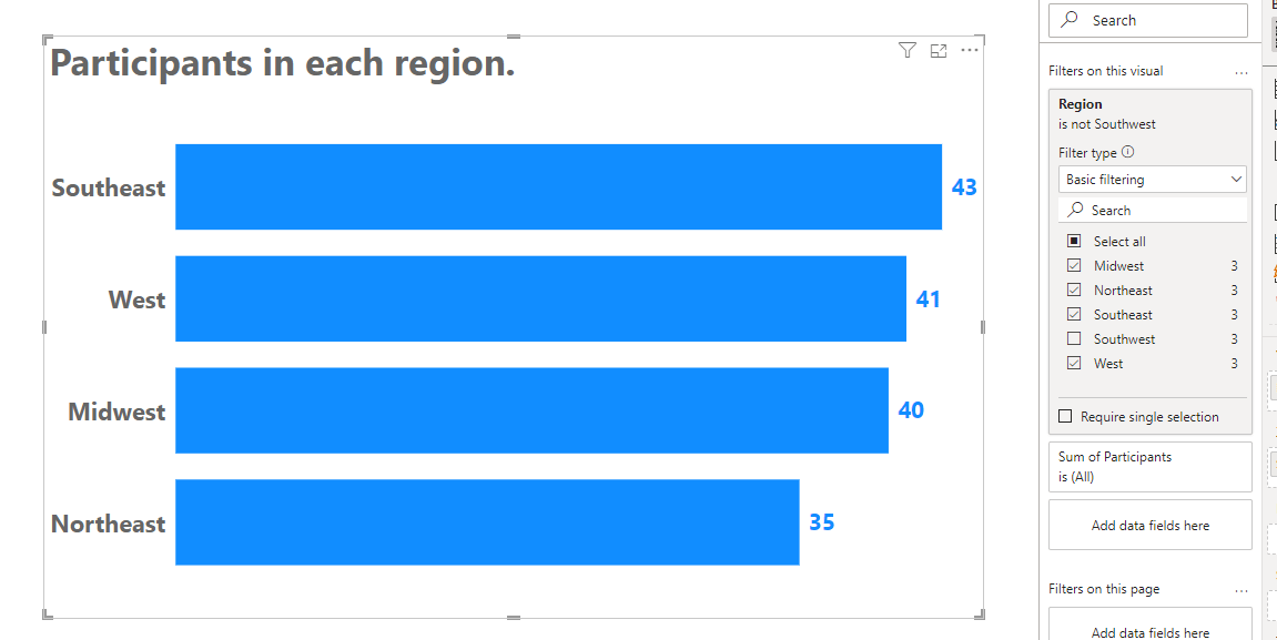 How To Use Power BI - The Filter Pane