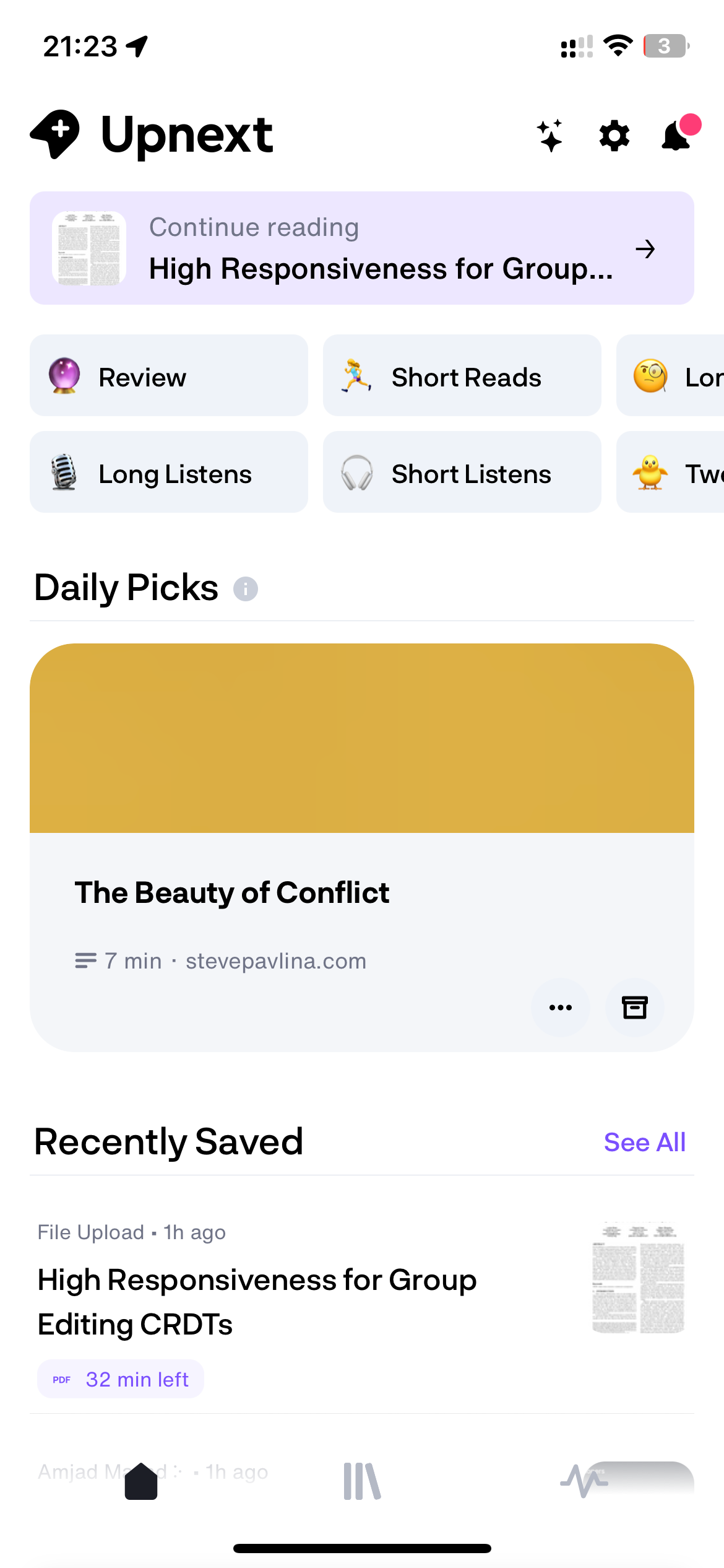 Upnext - A Tool to Revolutionize How You Collect and Organize Content from the Web