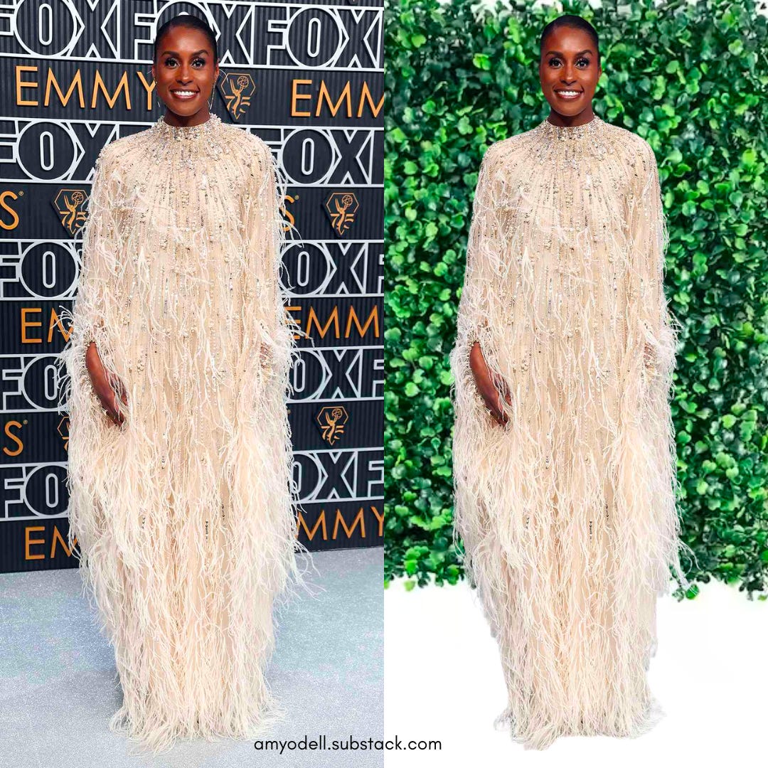 The Emmys' Hideous Backdrop Cannot Stand - by Amy Odell