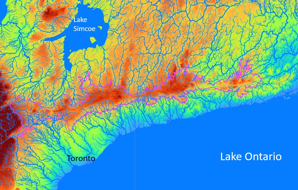 Watersheds of the Oak Ridges Moraine - by Steve Shikaze
