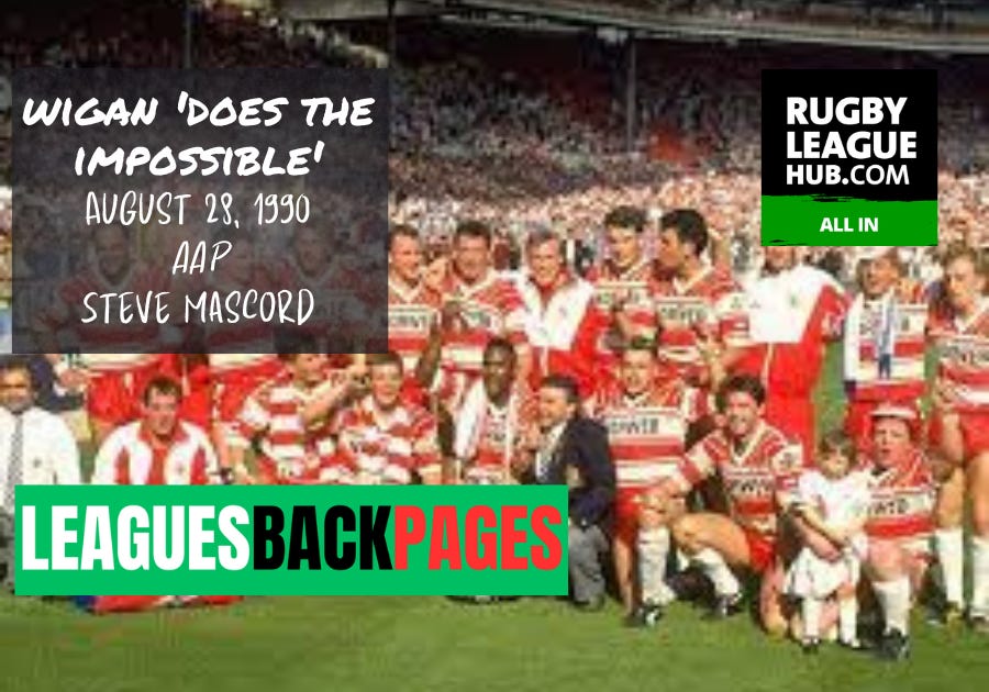 Wigan 'does the impossible' - by Steve Mascord