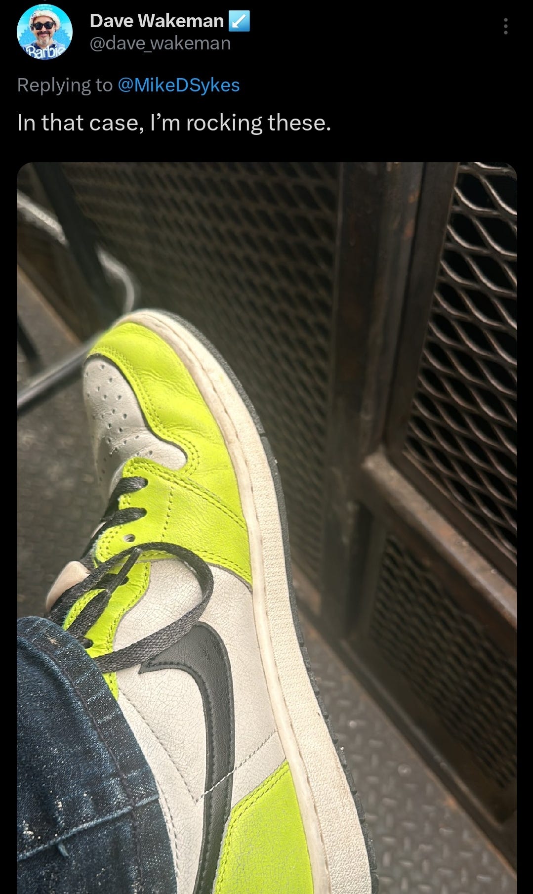 The Kicks You Wear, Vol. 326 — Come at the king 👑