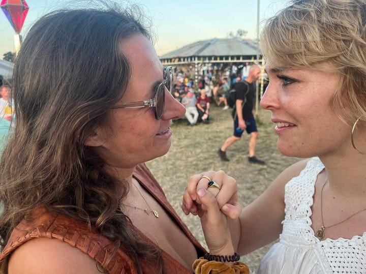 I met my hero Maggie Rogers at Glastonbury and it broke me.