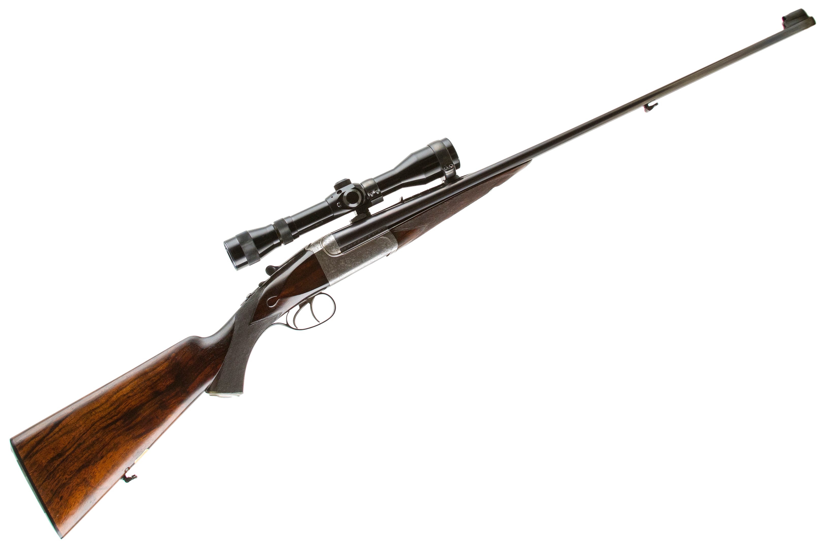 The Westley Richards - Best Pre-War Droplock Double Rifle 22 Hi Power: