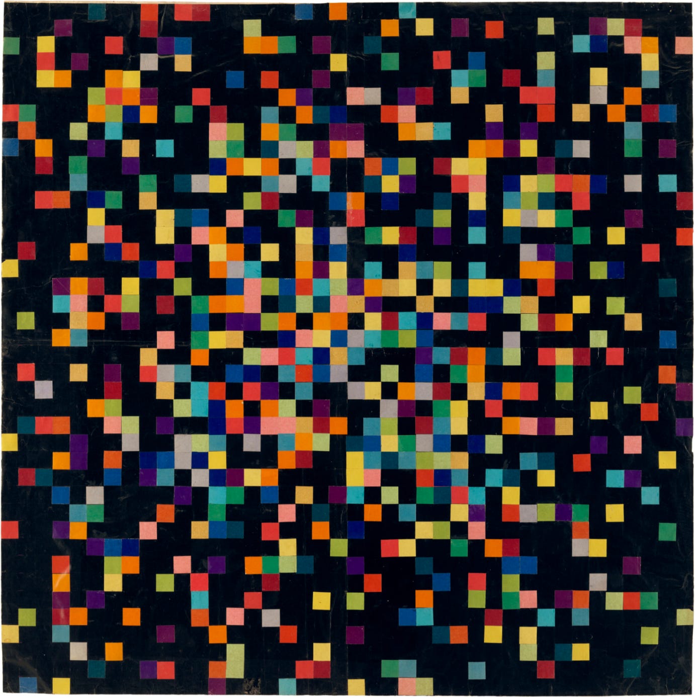 The quilterly paintings of Ellsworth Kelly