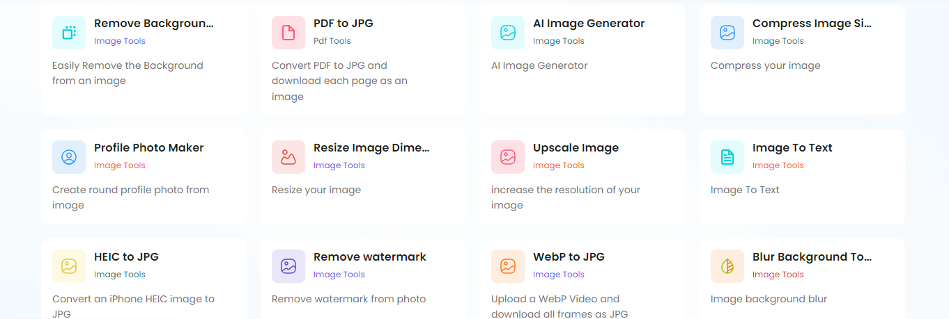 TinyWow : Free tools to make everything simple