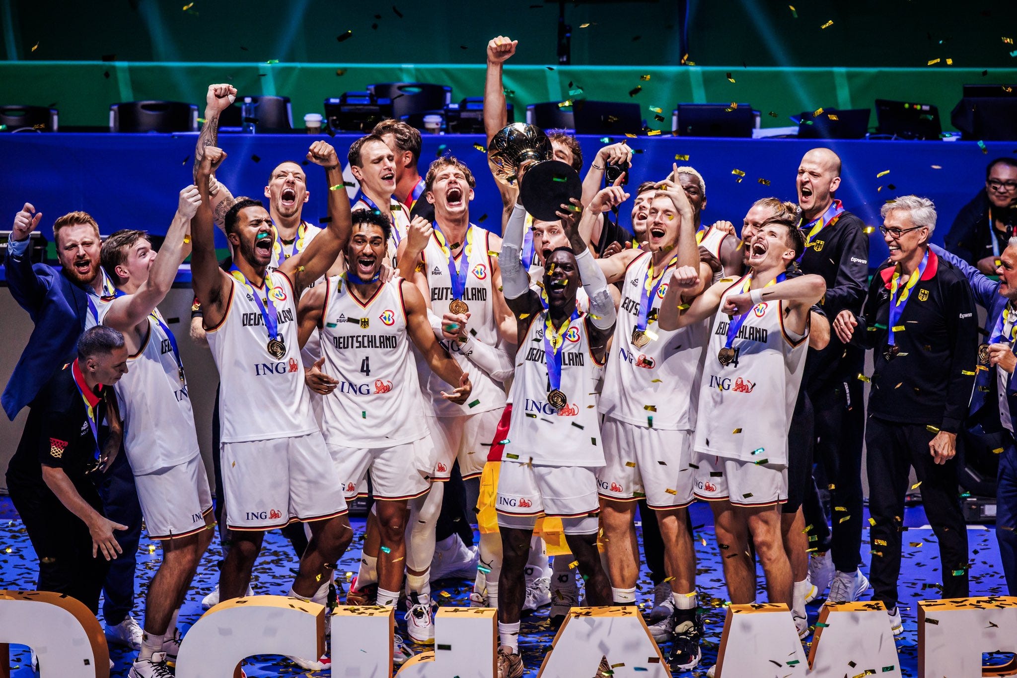 Pacers center Daniel Theis win gold after emotional, trying past year