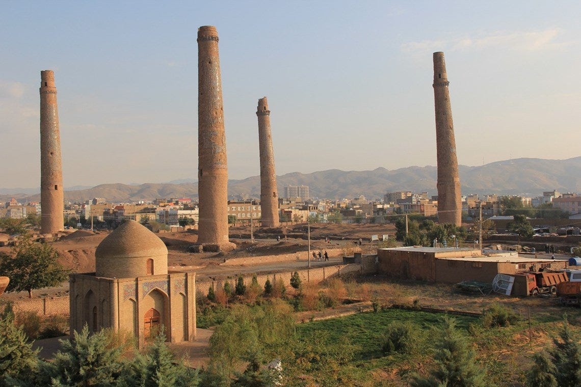 The Fortress of Herat - Turkestan Vedomosti, 1885