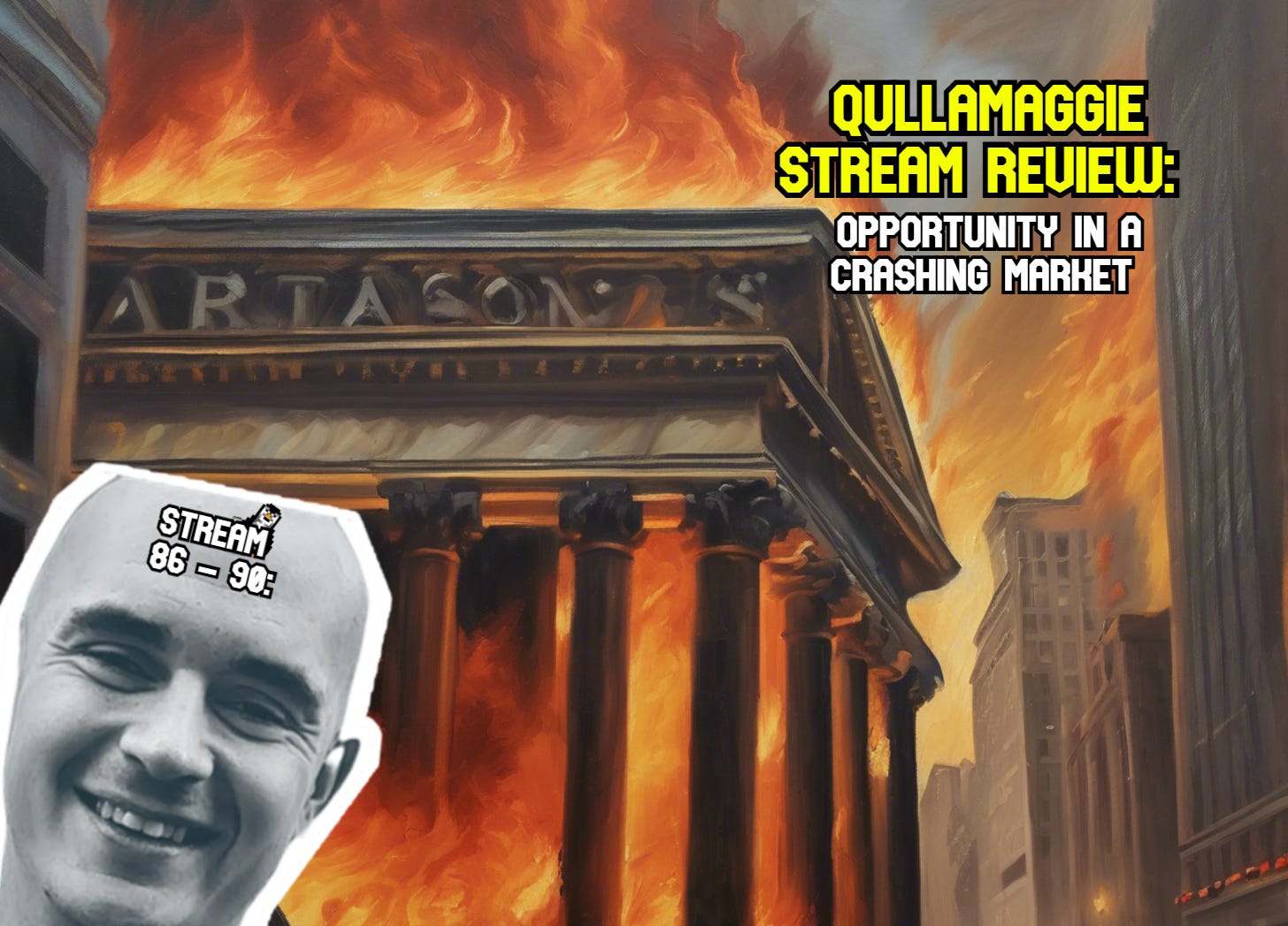 Opportunity in a Crashing Market - Qullamaggie: Stream 86 - 90 Review ...