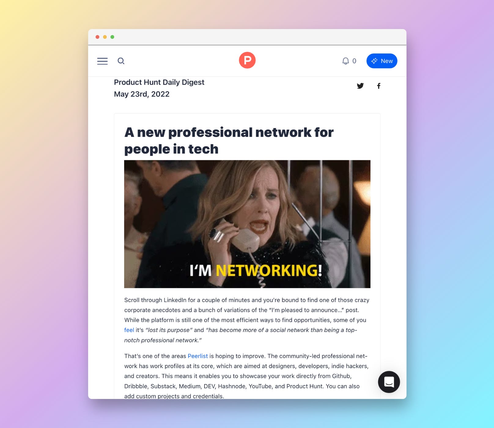 LinkedIn Vs Peerlist: Let's address the elephant in the room!