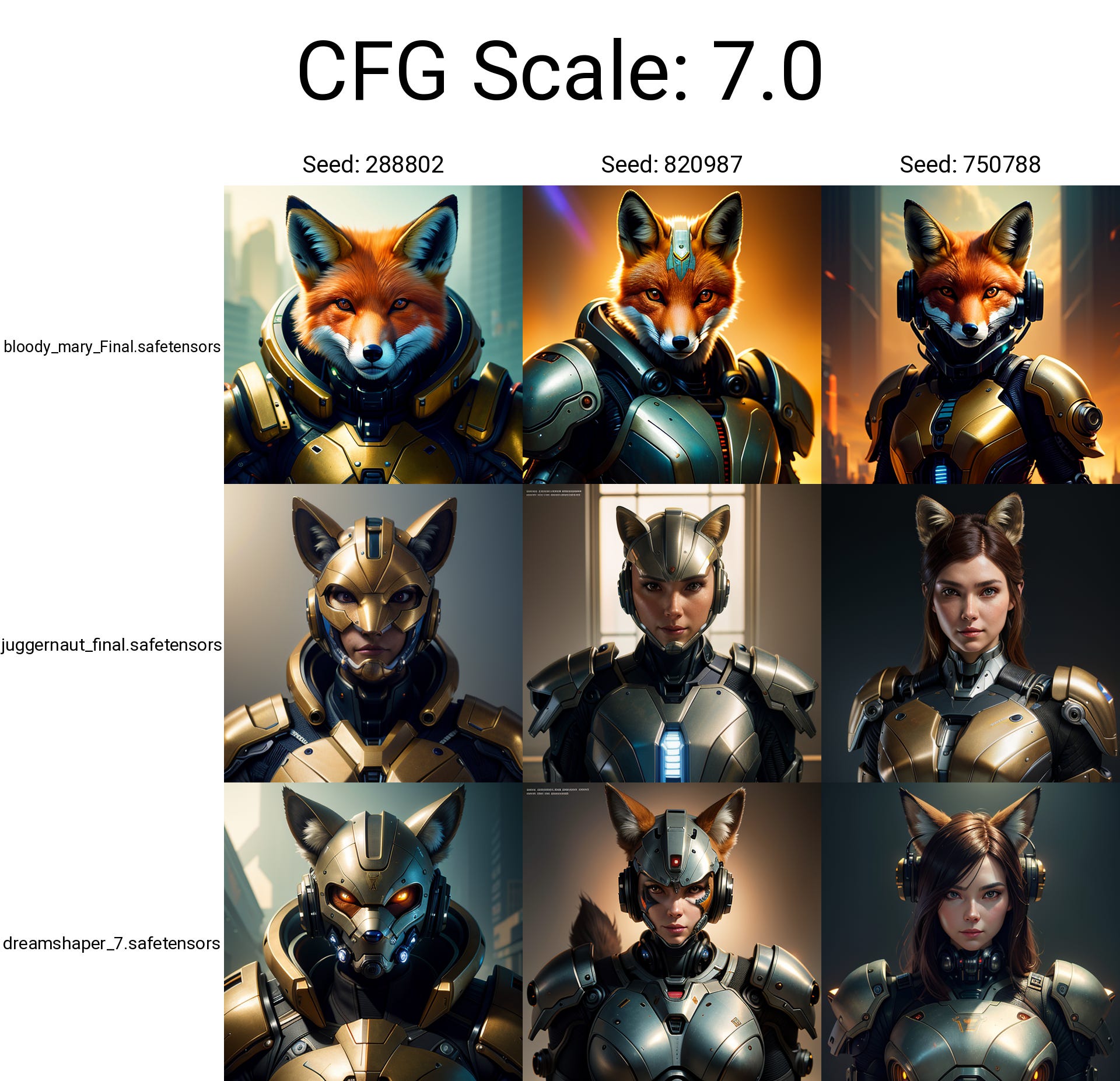 Benchmarking and Mixing SD Models: Vodka Based Cocktails