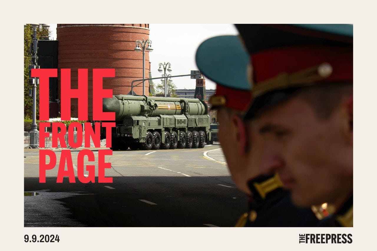 The Front Page: America’s Weakness Is a Provocation