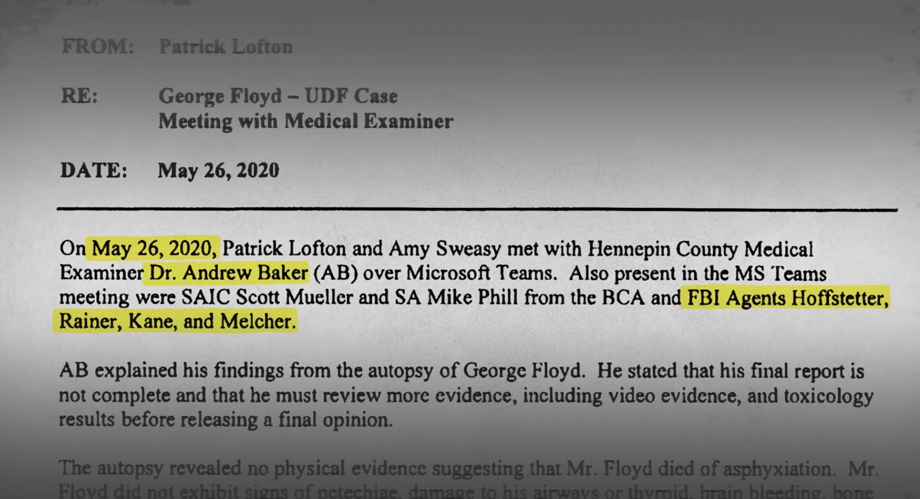 The retconning of George Floyd, part two: the autopsy
