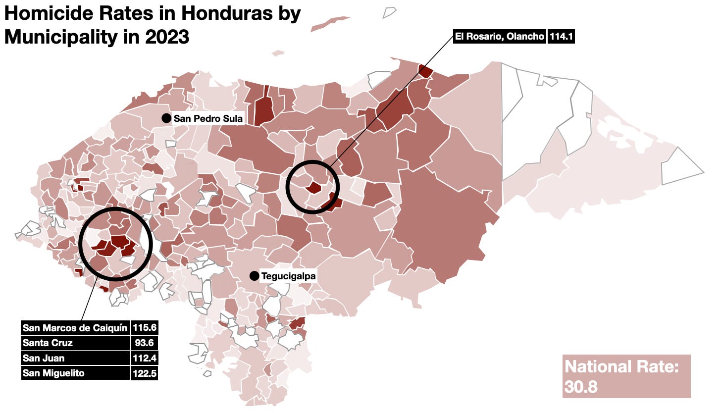 Key Takeaways from Honduras’ 2023 Homicide Data – The Honduras Journal
