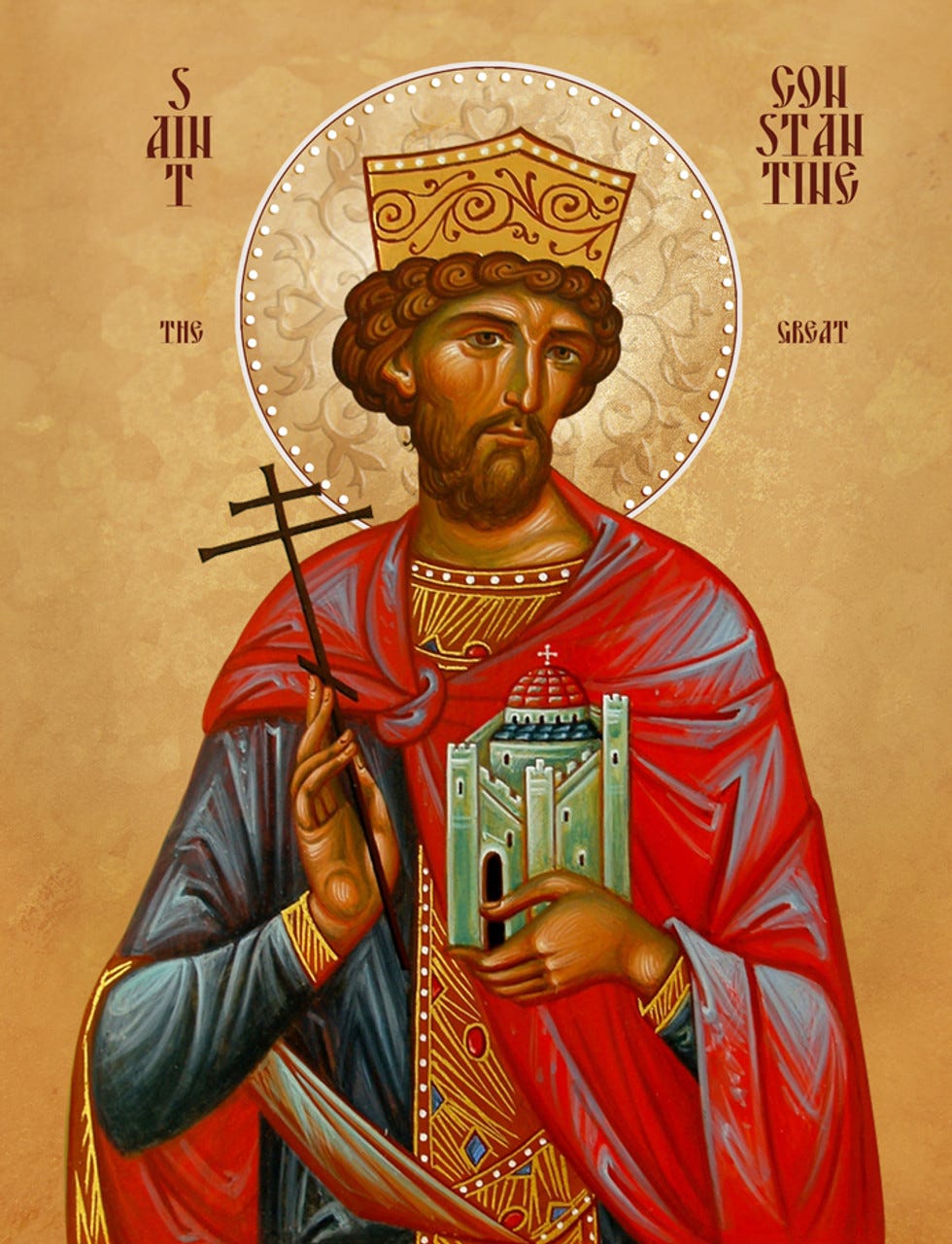 La vida de los Santos: El santo emperador Constantino y Santa Helena