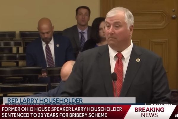 Ohio Speaker Larry Householder? With 20-Year Sentence For Bribery, More ...